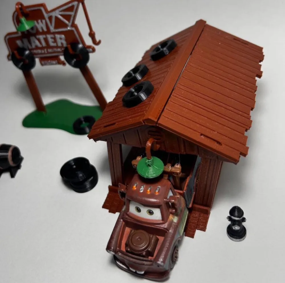 Disney Pixar Cars Tow Mater Garage by emine MakerWorld: Download Free ...