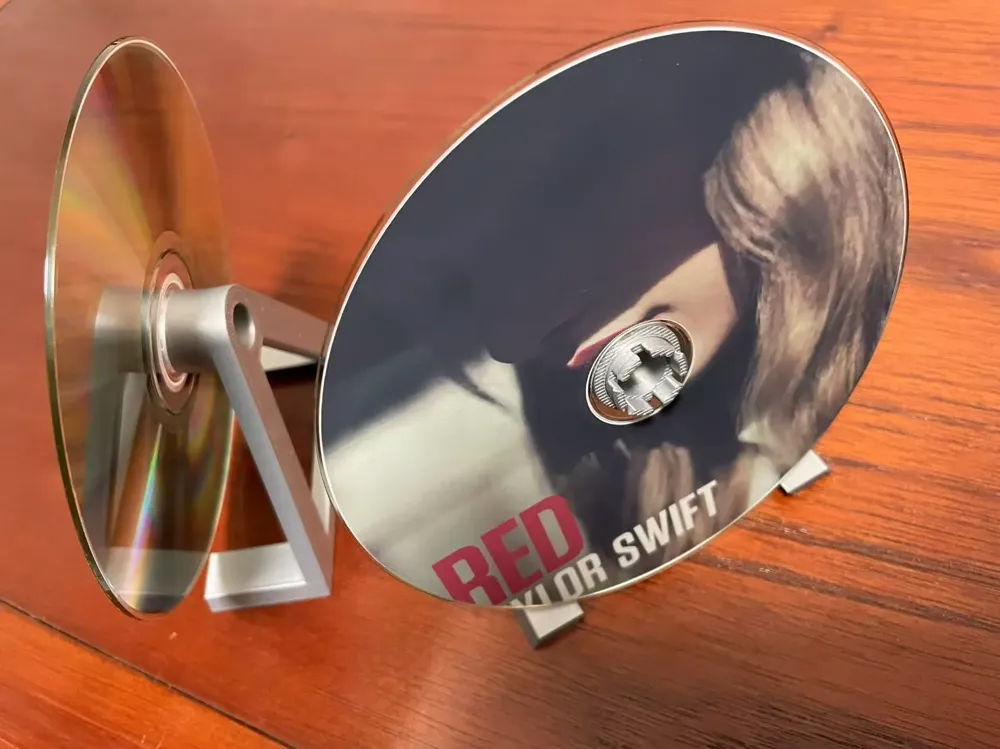 CD Display Stand - Free 3D Print Model - MakerWorld