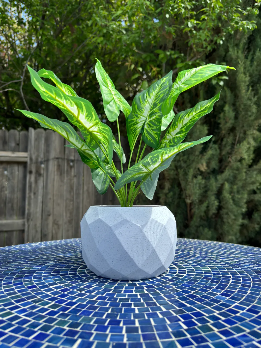 Geo Pot with Drainage and Drip Tray 4 Inch by PP3D - MakerWorld