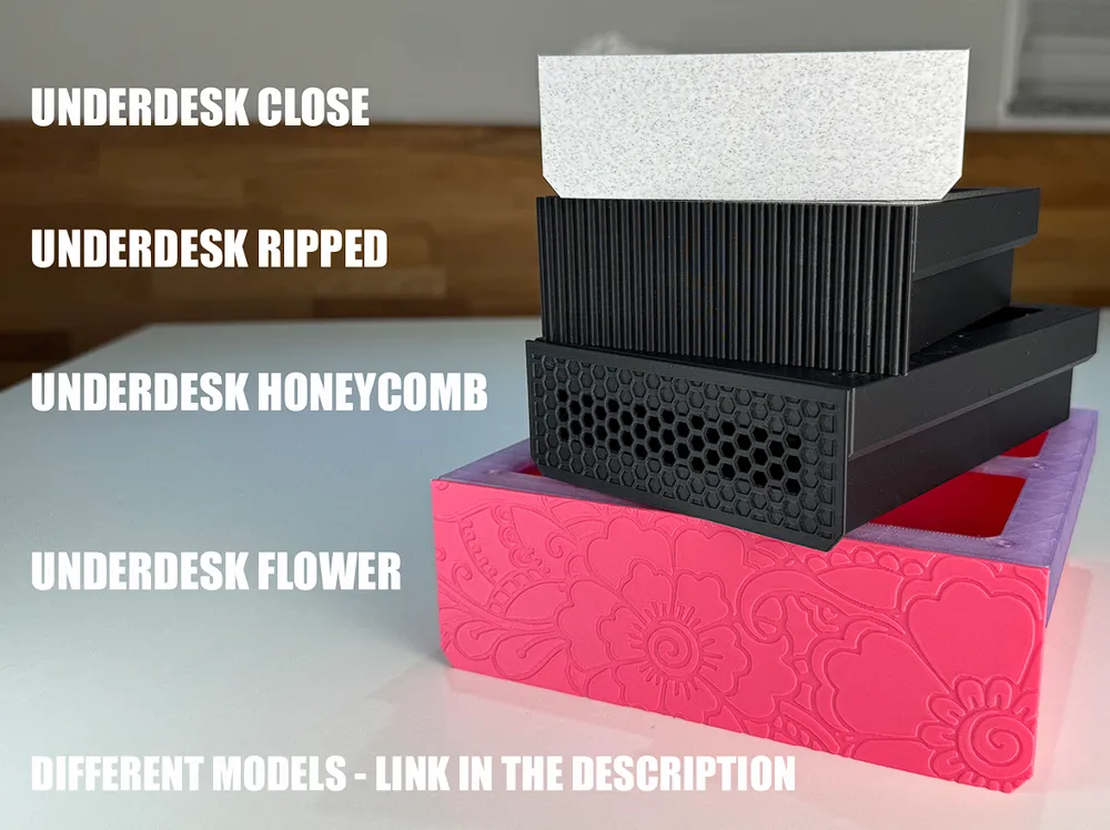 UNDERDESK HONEYCOMB - Free 3D Print Model - MakerWorld