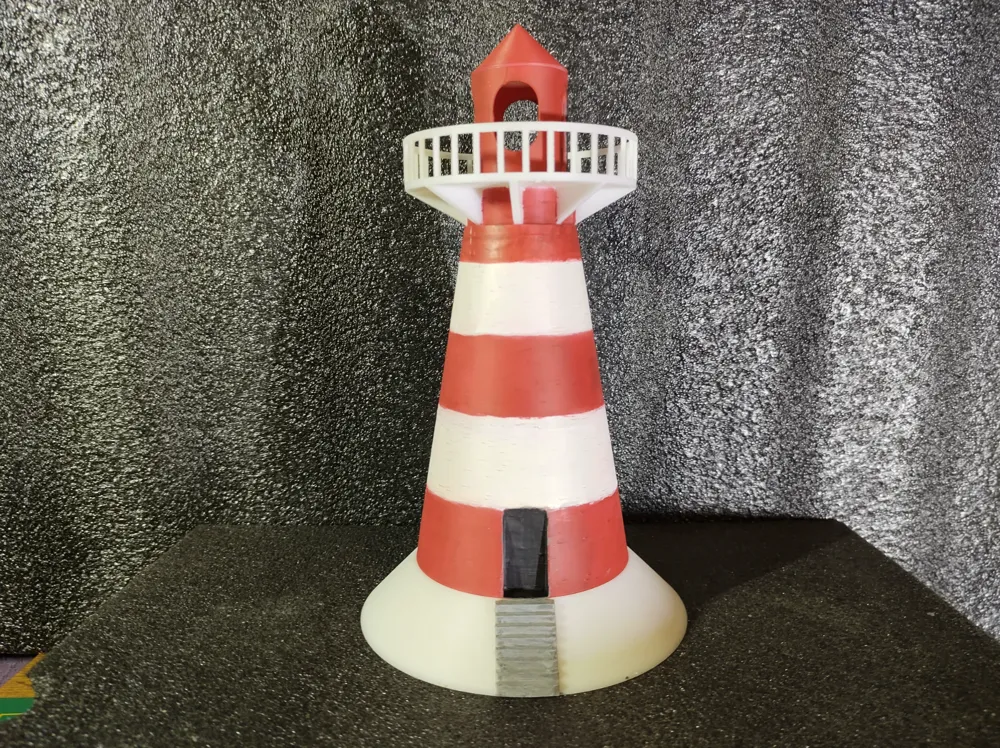 Lighthouse Body & Gallery Scale 1: 72 / HO / OO by 3-Dr. Lighthouse ...