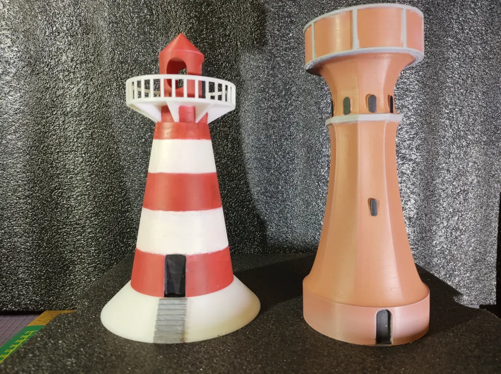 Lighthouse Body & Gallery Scale 1: 72 / HO / OO by 3-Dr. Lighthouse ...