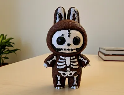Spooky bubu - The Cute Skeleton Buddy by Bulbo MakerWorld: Download ...