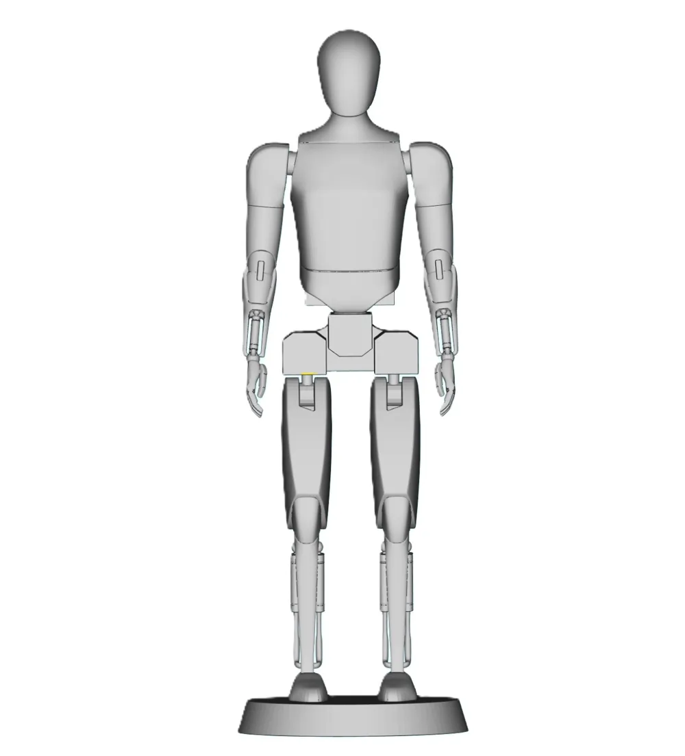 Musk's Tesla humanoid robot Optimus v2 second version by 宇文数学 ...