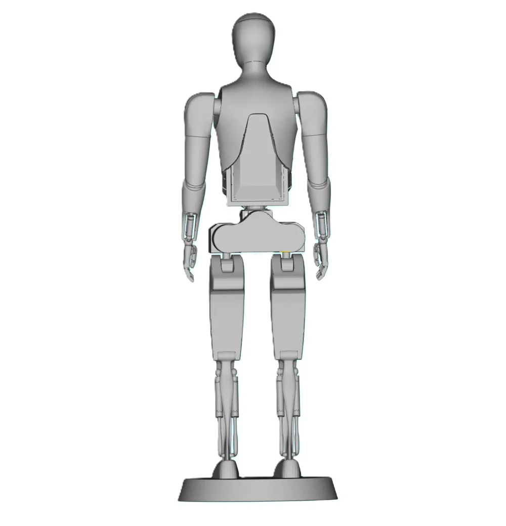 Musk's Tesla humanoid robot Optimus v2 second version by 宇文数学 ...