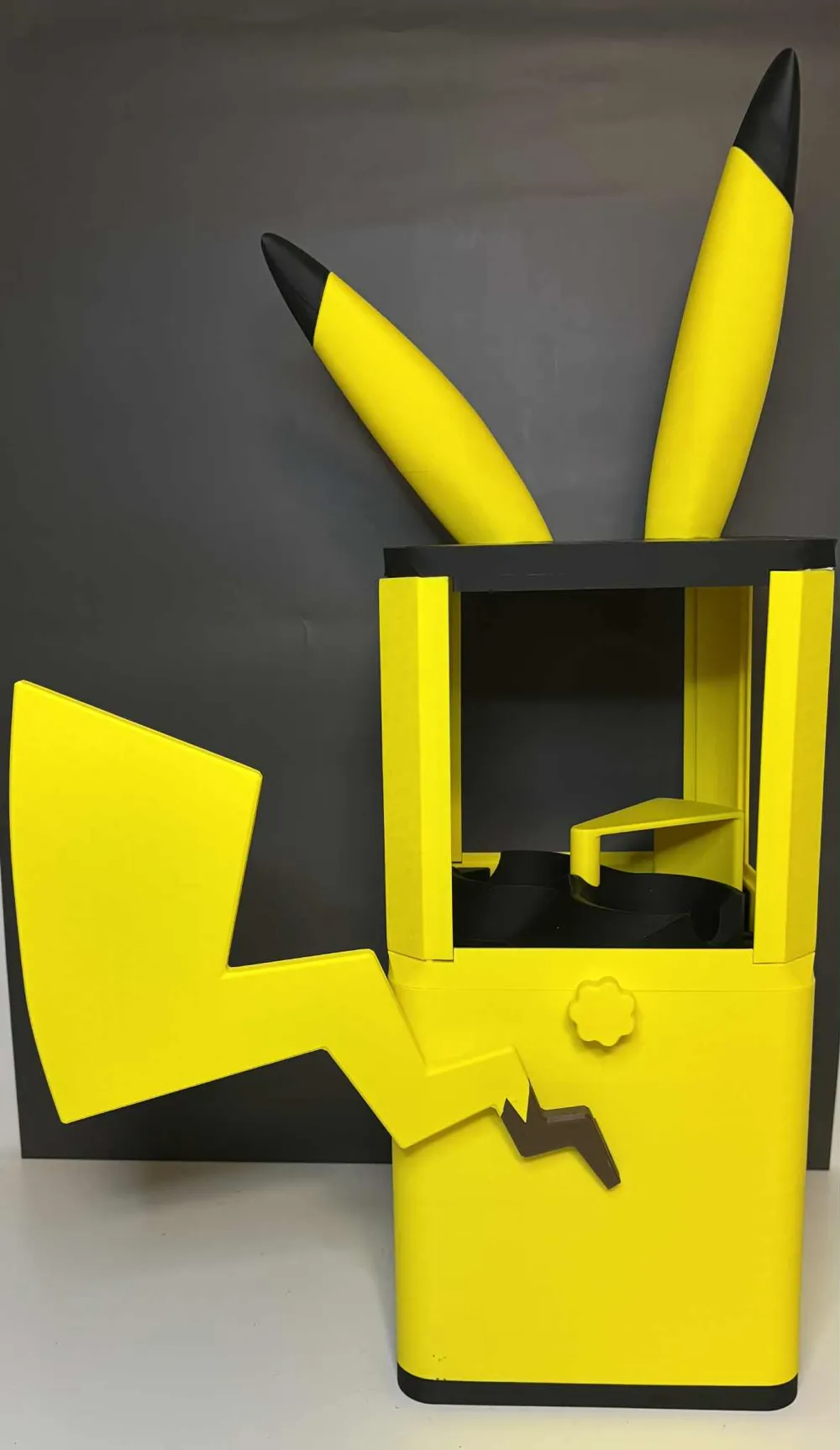 Gachapon Ball Vending Machine - Pikachu Style - Free 3D Print Model ...