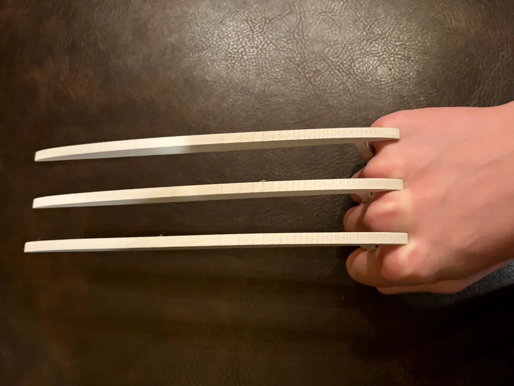 Wolverine Claws V3 - Free 3D Print Model - MakerWorld