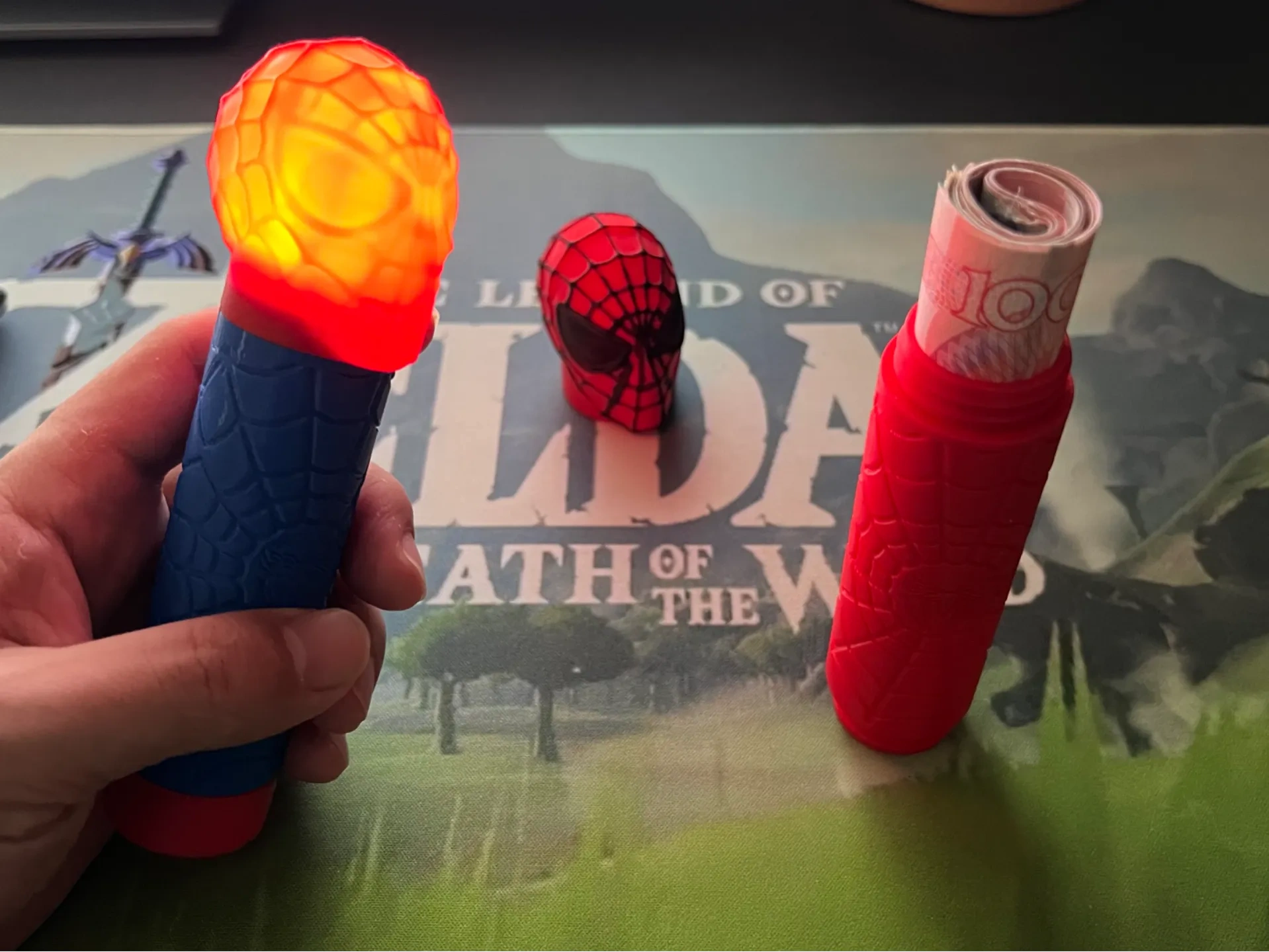 Red Envelope Series ‘Spider-Man Hand Lamp’ by xuseful - MakerWorld