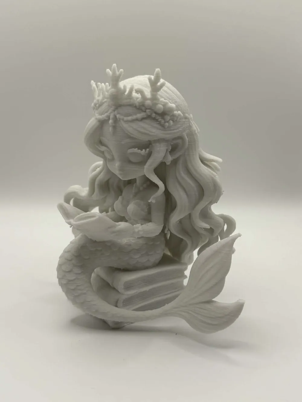Mermaid Reader - Free 3D Print Model - MakerWorld