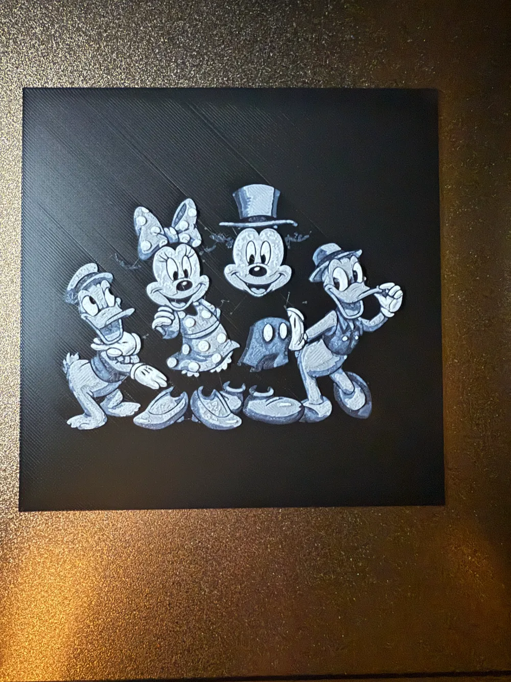 Mickey and Minnie HueForge by Viola's HueForgeMakerWorld: Download Free ...