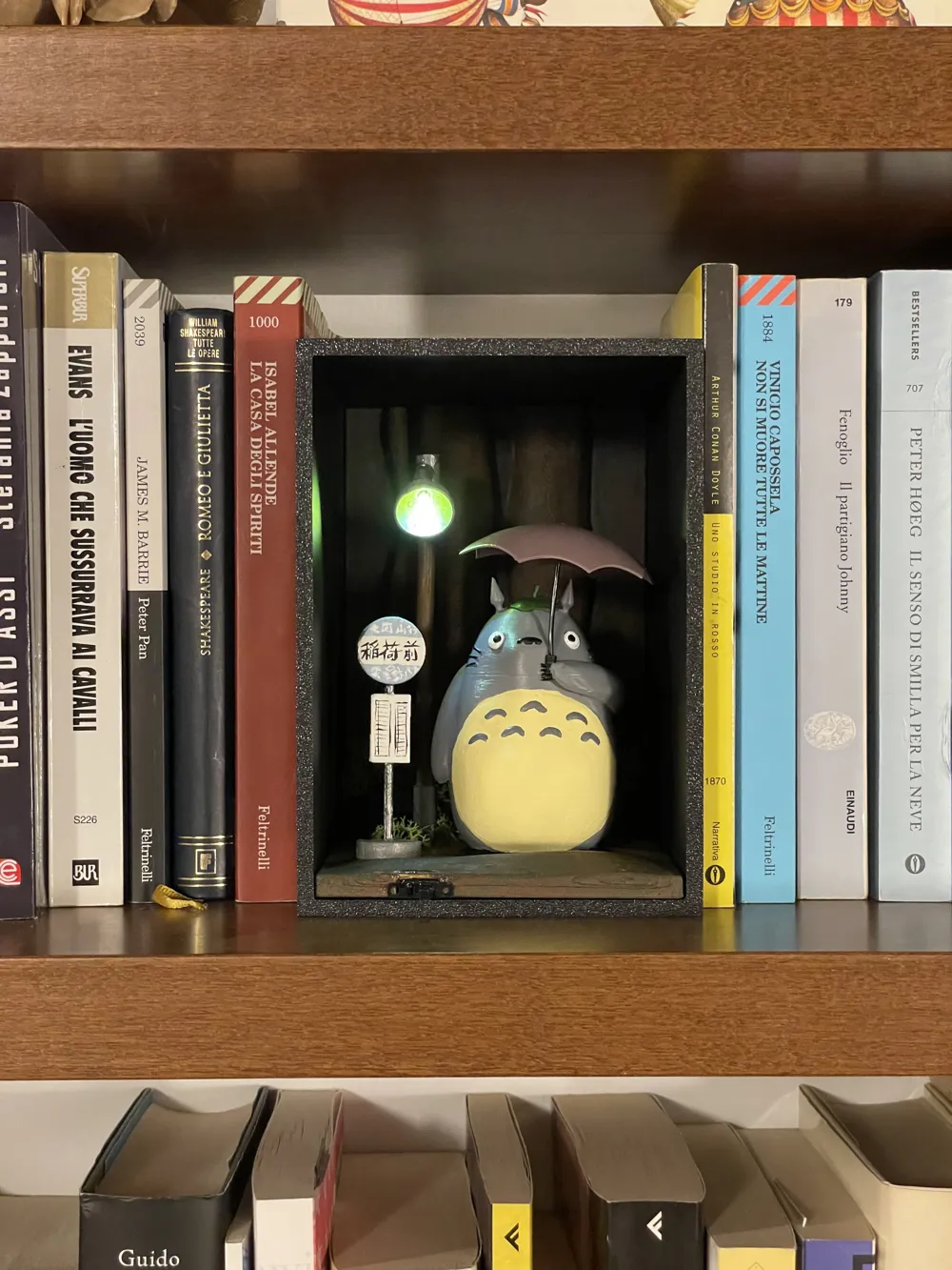 Totoro Bus stop Booknook - Free 3D Print Model - MakerWorld