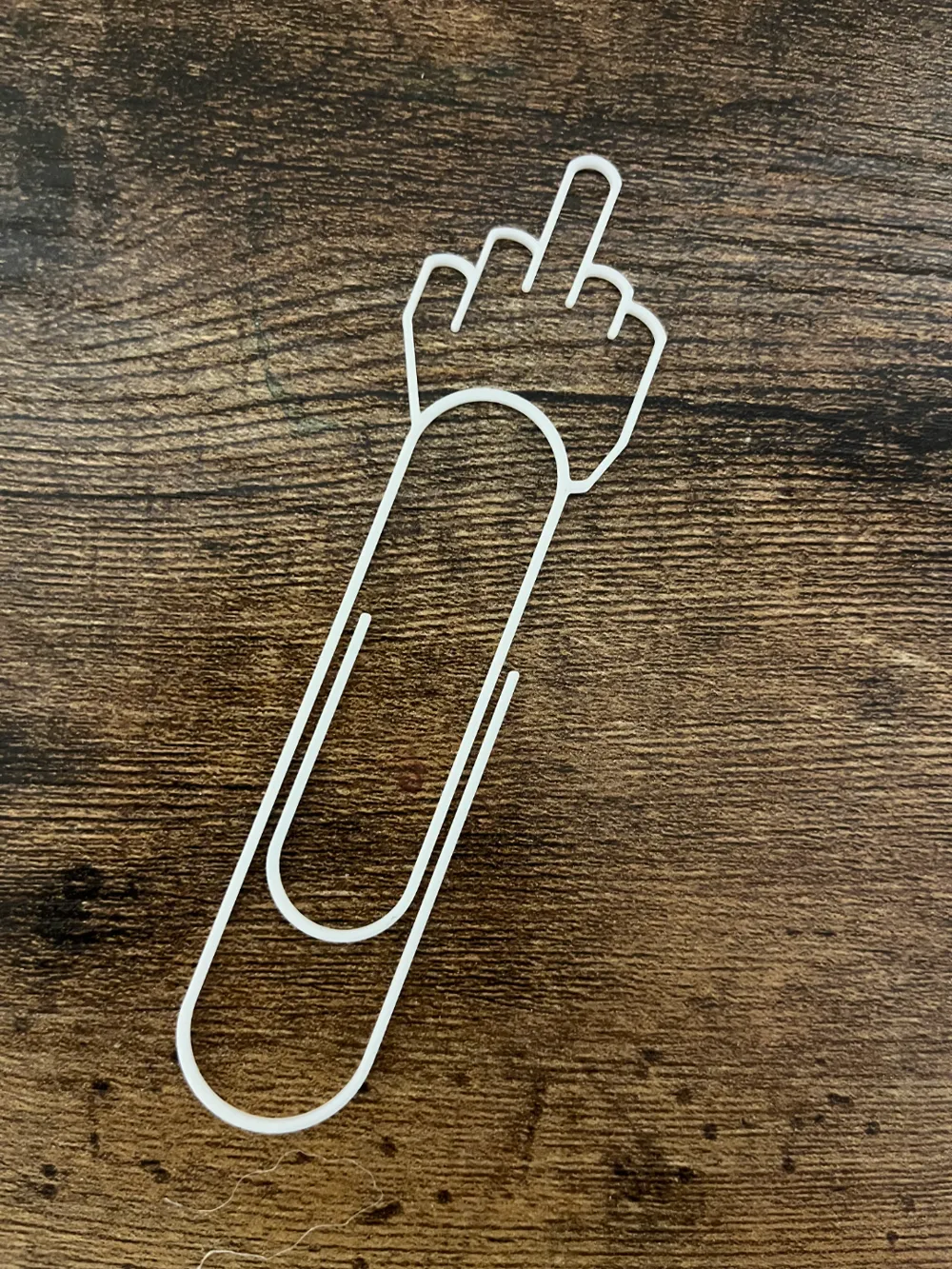 paper clip middle finger - Free 3D Print Model - MakerWorld