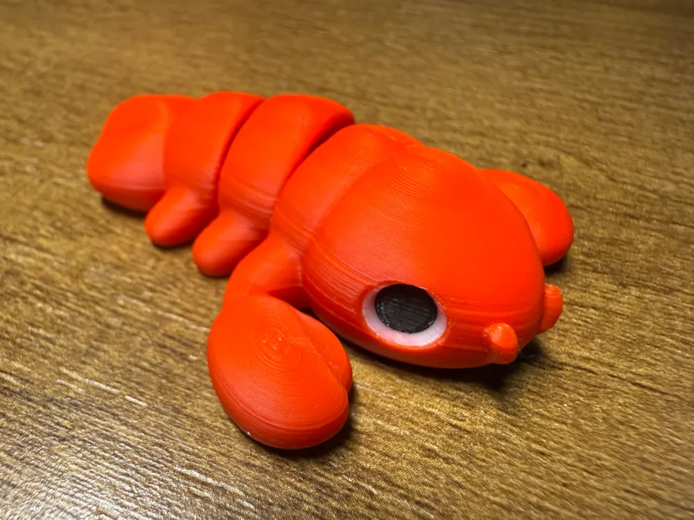 Lobster Flexi - Free 3D Print Model - MakerWorld