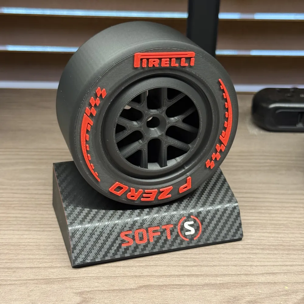 Pneu F1 Slick 100mm 2026 sans AMS - Modèle d'Impression 3D Gratuit ...