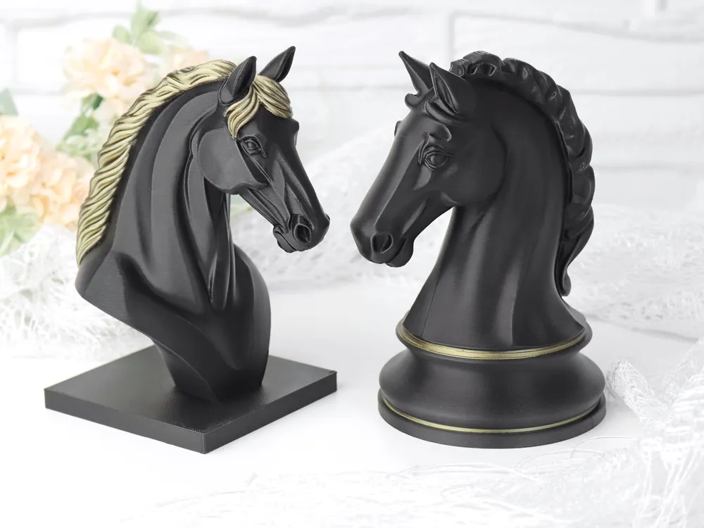 Caballero de Ajedrez / Decoración de Cabeza de Caballo - Modelo de ...