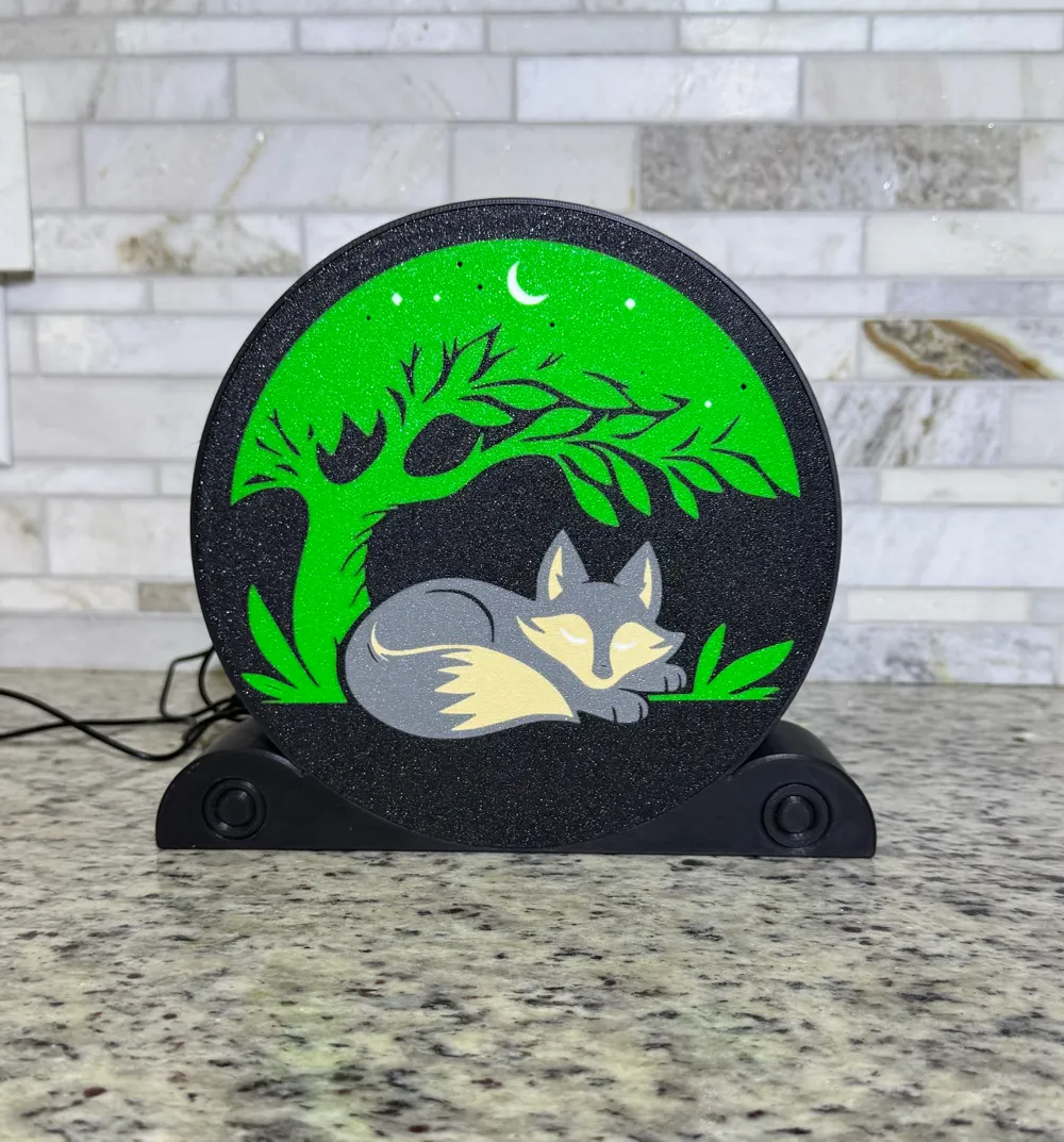Fox Light Box by MI3dPrint - MakerWorld