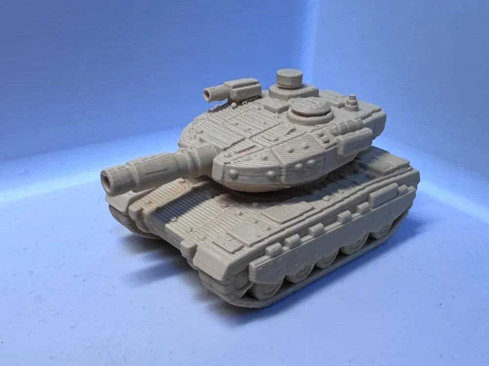 Cute Merkava Tank - Free 3D Print Model - MakerWorld