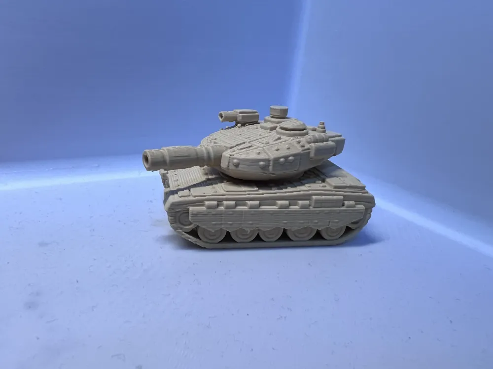 Cute Merkava Tank - Free 3D Print Model - MakerWorld
