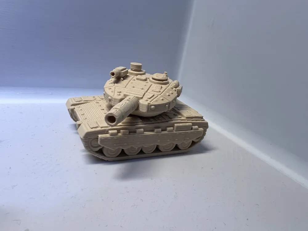 Cute Merkava Tank - Free 3D Print Model - MakerWorld