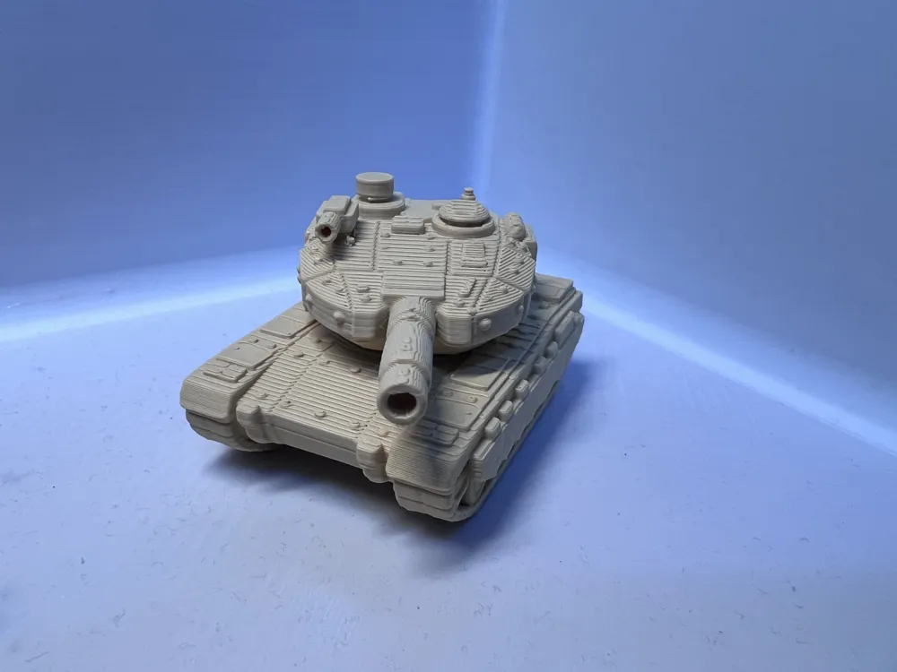 Cute Merkava Tank - Free 3D Print Model - MakerWorld