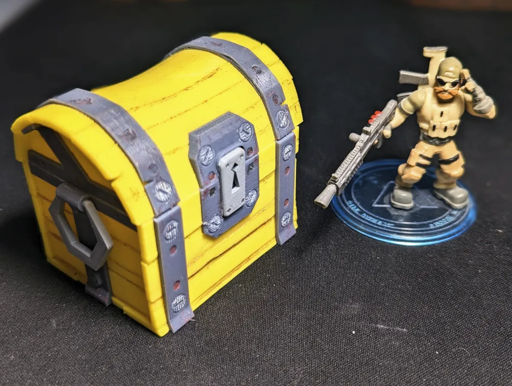 Fortnite Chest - Free 3D Print Model - MakerWorld