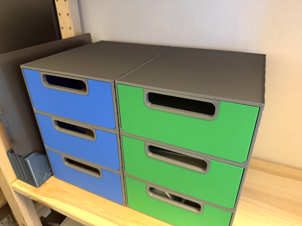 Stackable Drawer - Free 3D Print Model - MakerWorld