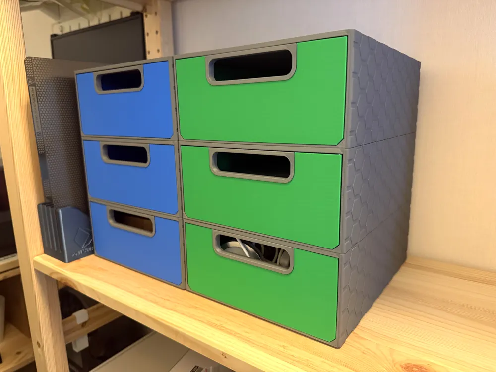 Stackable Drawer - Free 3D Print Model - MakerWorld