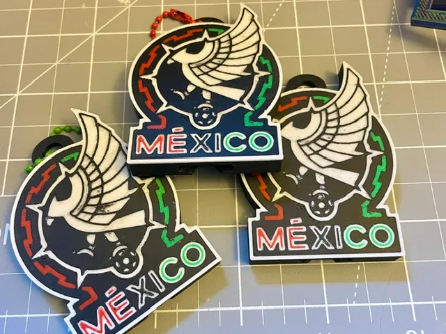 2026 Team Mexico Soccer can opener Keychain - Free 3D Print Model ...