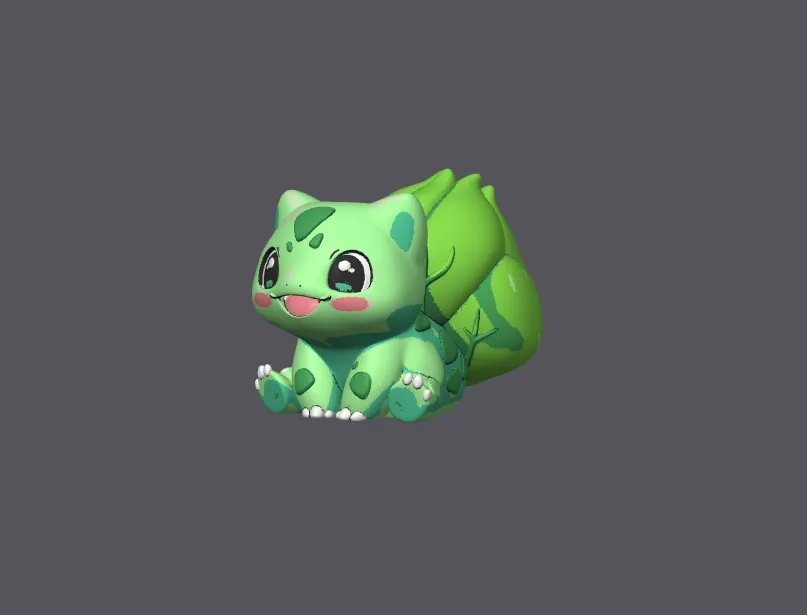 Pokemon Bulbasaur - Free 3D Print Model - MakerWorld