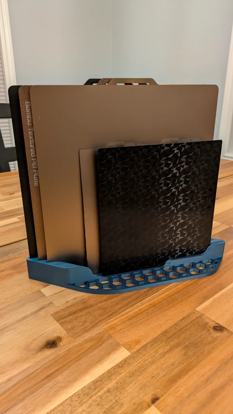 Build Plate holder - A1/P1/X1 - 5 slots - Free 3D Print Model - MakerWorld