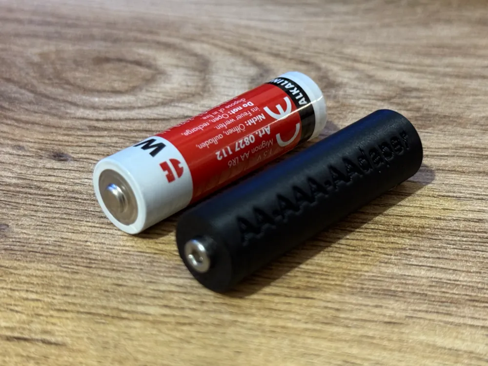 AA Battery Adapter by Daniel - MakerWorld