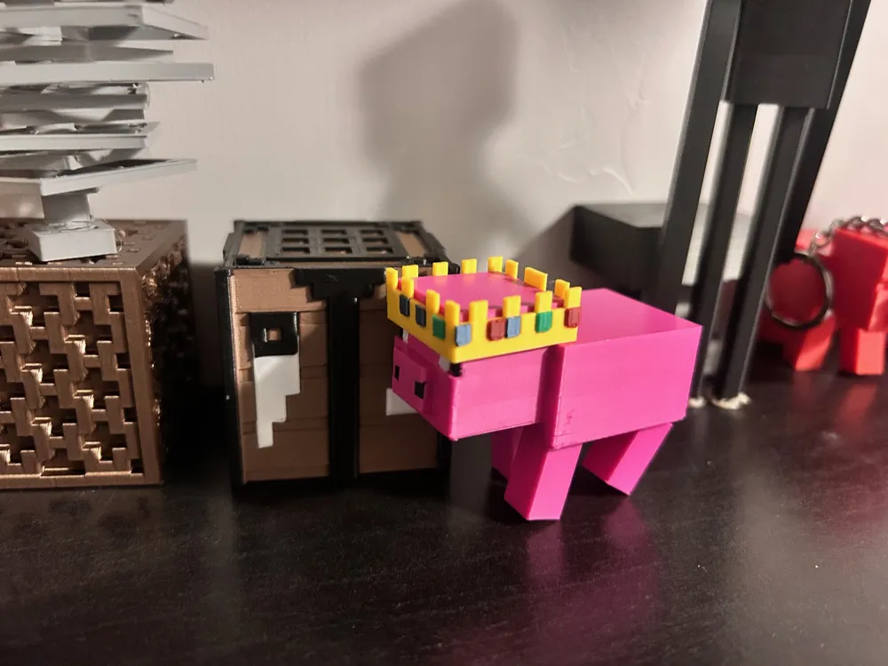 Crafting table - Minecraft 033 - Free 3D Print Model - MakerWorld