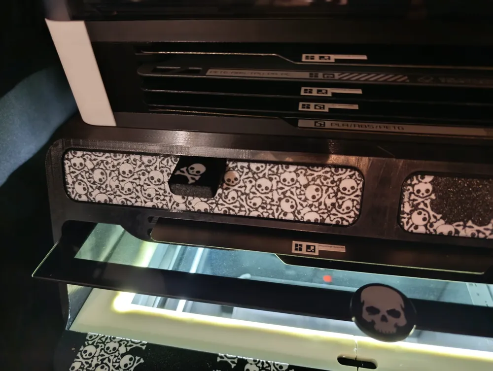 ams riser total skull Drawer's Cover Remixed by G3D Lab MakerWorld ...