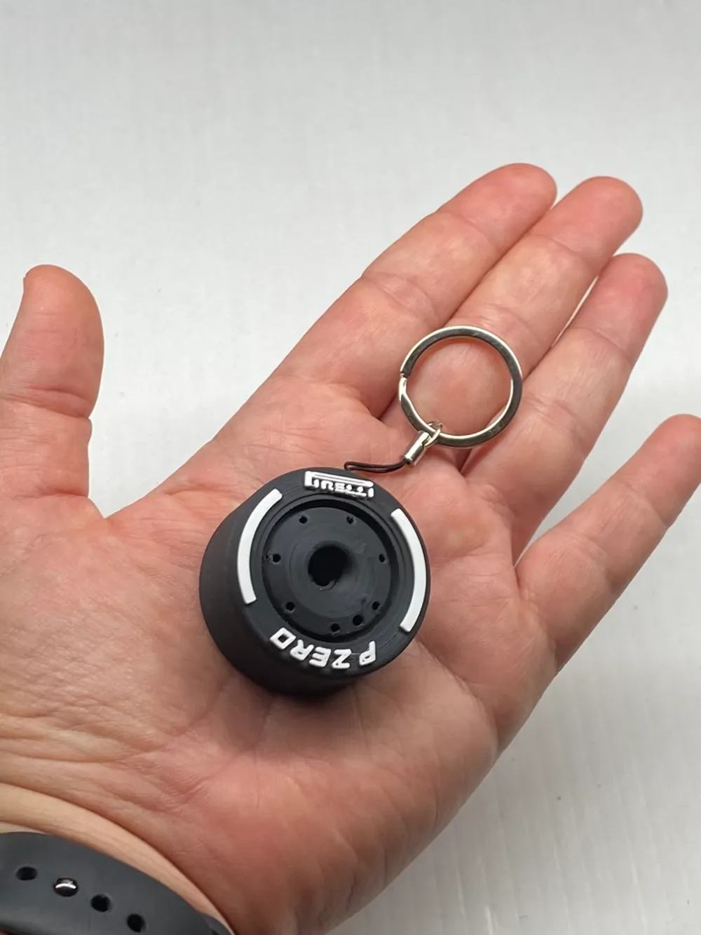 Slick Pirelli F1 Tire Keychain by f1dude - MakerWorld