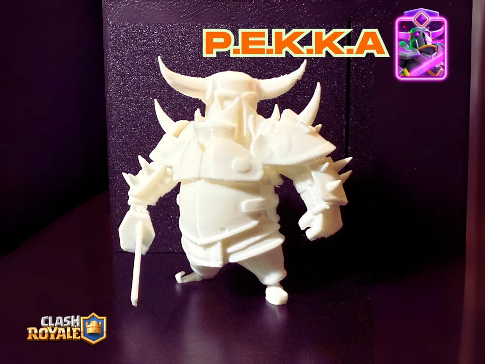 Clash Royale: P.E.K.K.A by FireDragon3D MakerWorld: Download Free 3D Models