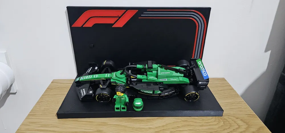 F1 Speed Champions Display Stand - Free 3D Print Model - MakerWorld