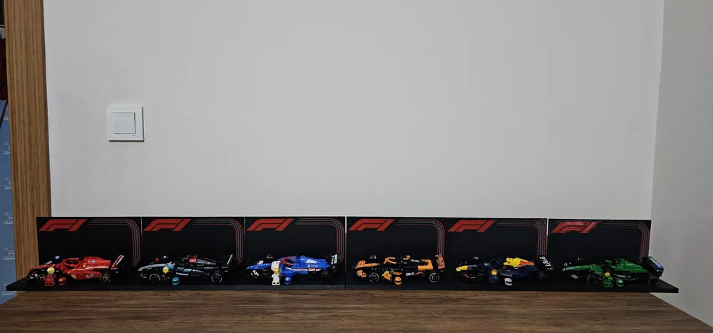 F1 Speed Champions Display Stand - Free 3D Print Model - MakerWorld