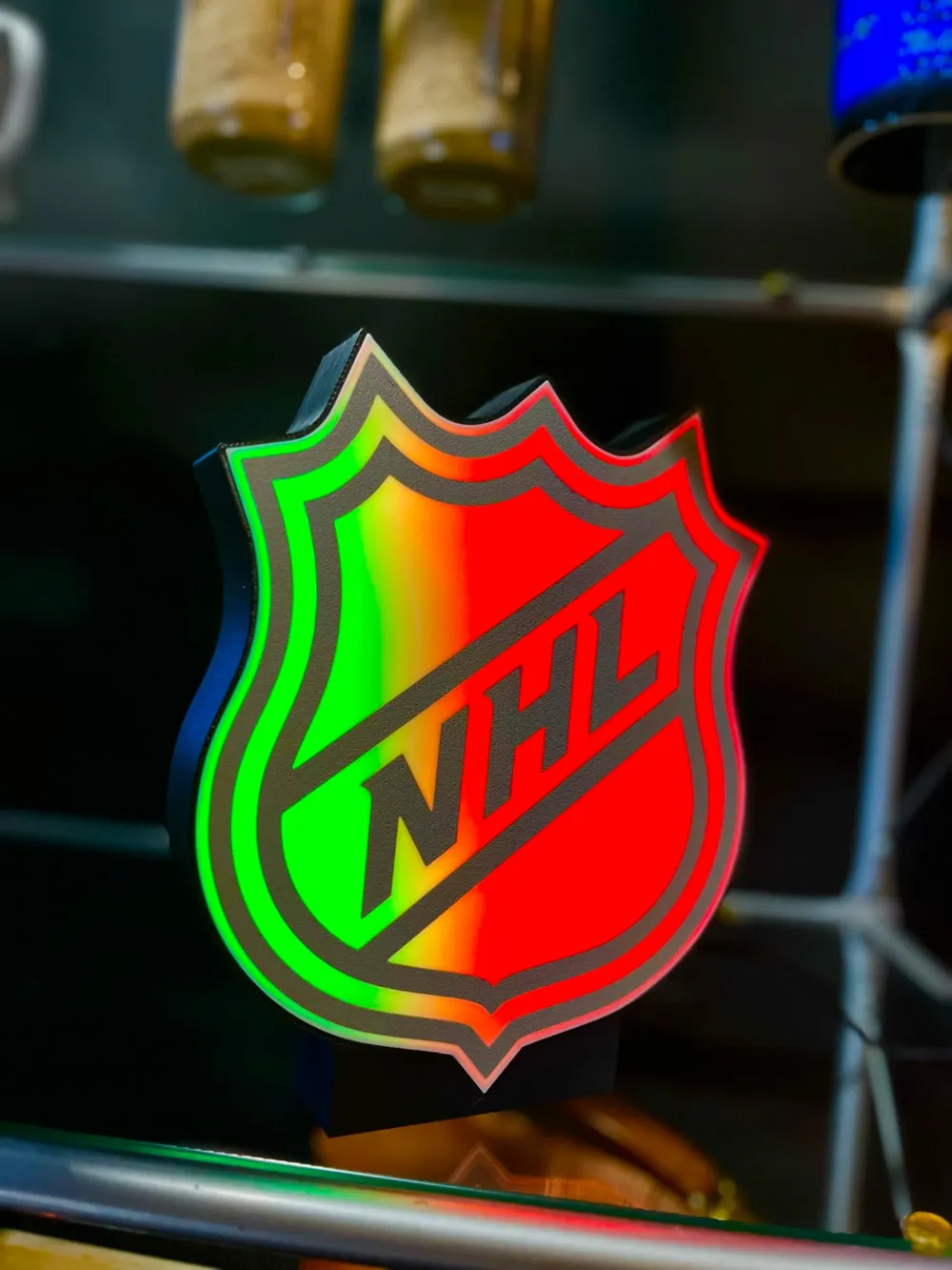 NHL Logo Led Lightbox / lamp by Tommy Gun - MakerWorld