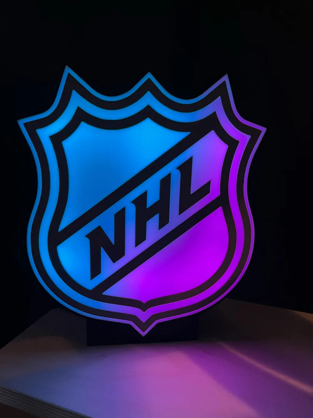 NHL Logo Led Lightbox / lamp by Tommy Gun - MakerWorld