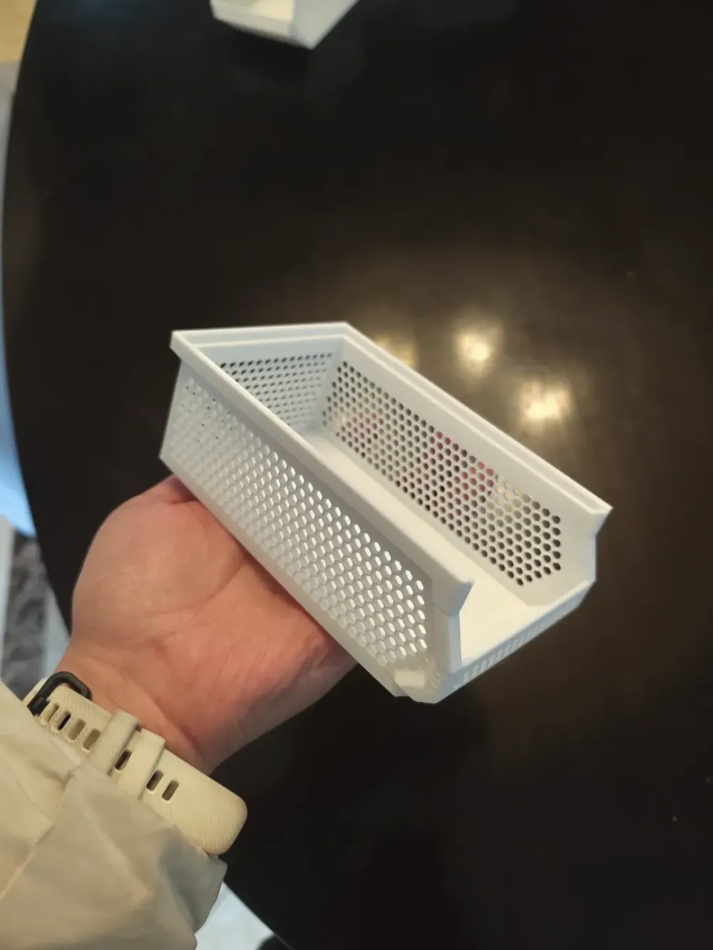 Small Hollowed-Out Space-Saving Stackable Storage Box 54*90*32 Scalable ...