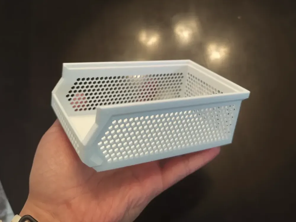 Small Hollowed-Out Space-Saving Stackable Storage Box 54*90*32 Scalable ...