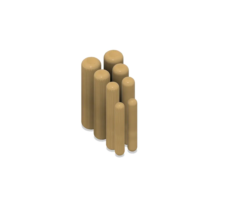 Ikea Dowel Pin collection 6-8-10-12mm - Free 3D Print Model - MakerWorld