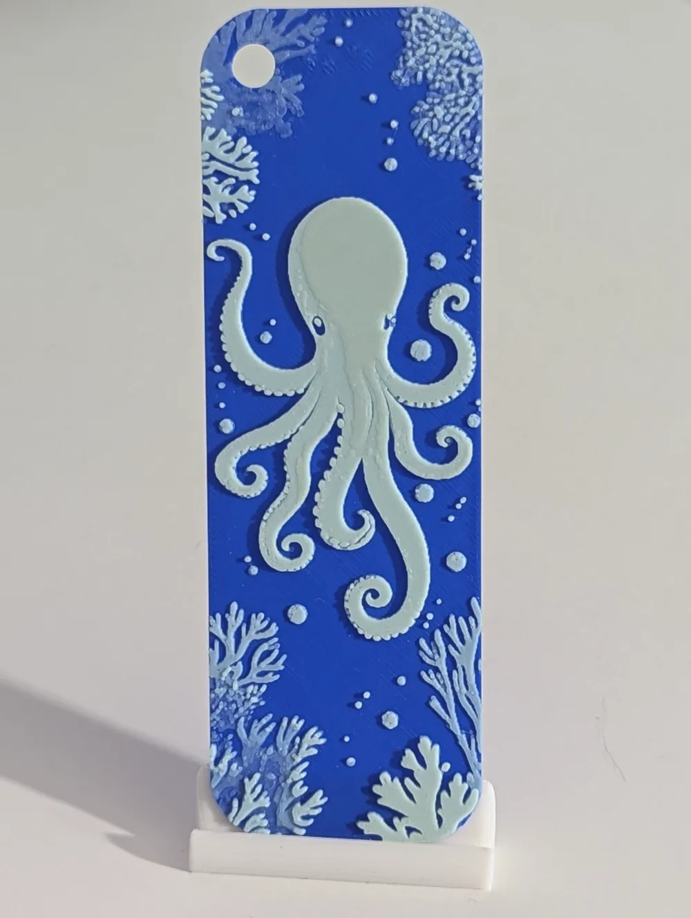 Octopus - 4 Color Bookmark by Ocean Gems And More - MakerWorld