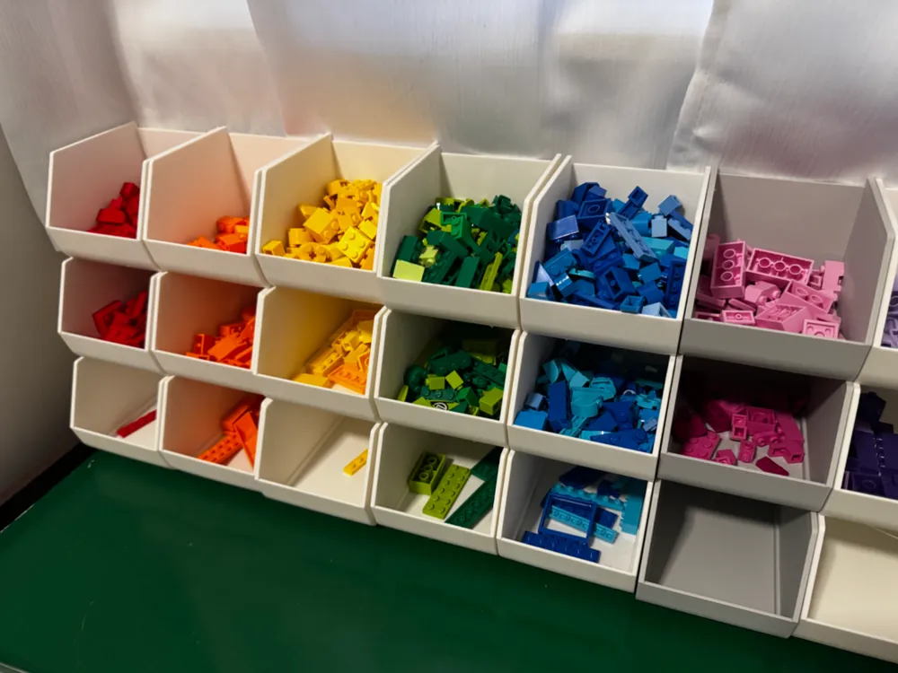 Building Brick Organizer bins - Free 3D Print Model - MakerWorld
