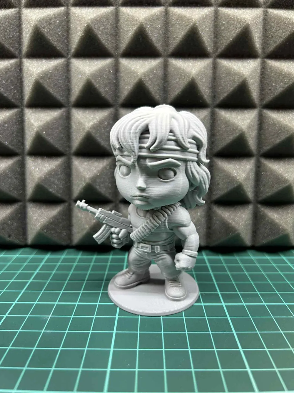 Chibi/Funco Pop - John Rambo por PokeGeorg MakerWorld: Descarga Modelos ...