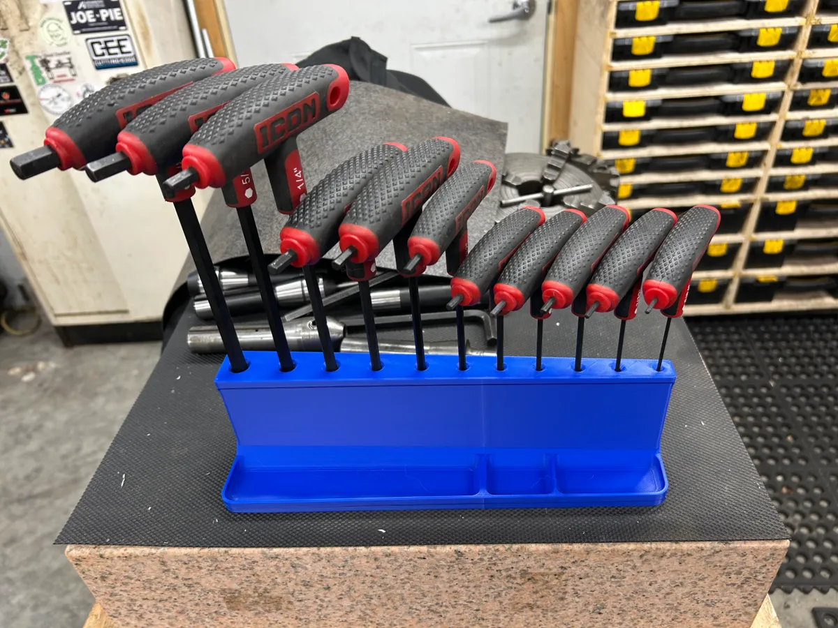 Harbor Freight SAE Hex Wrench Organizer - Free 3D Print Model - MakerWorld