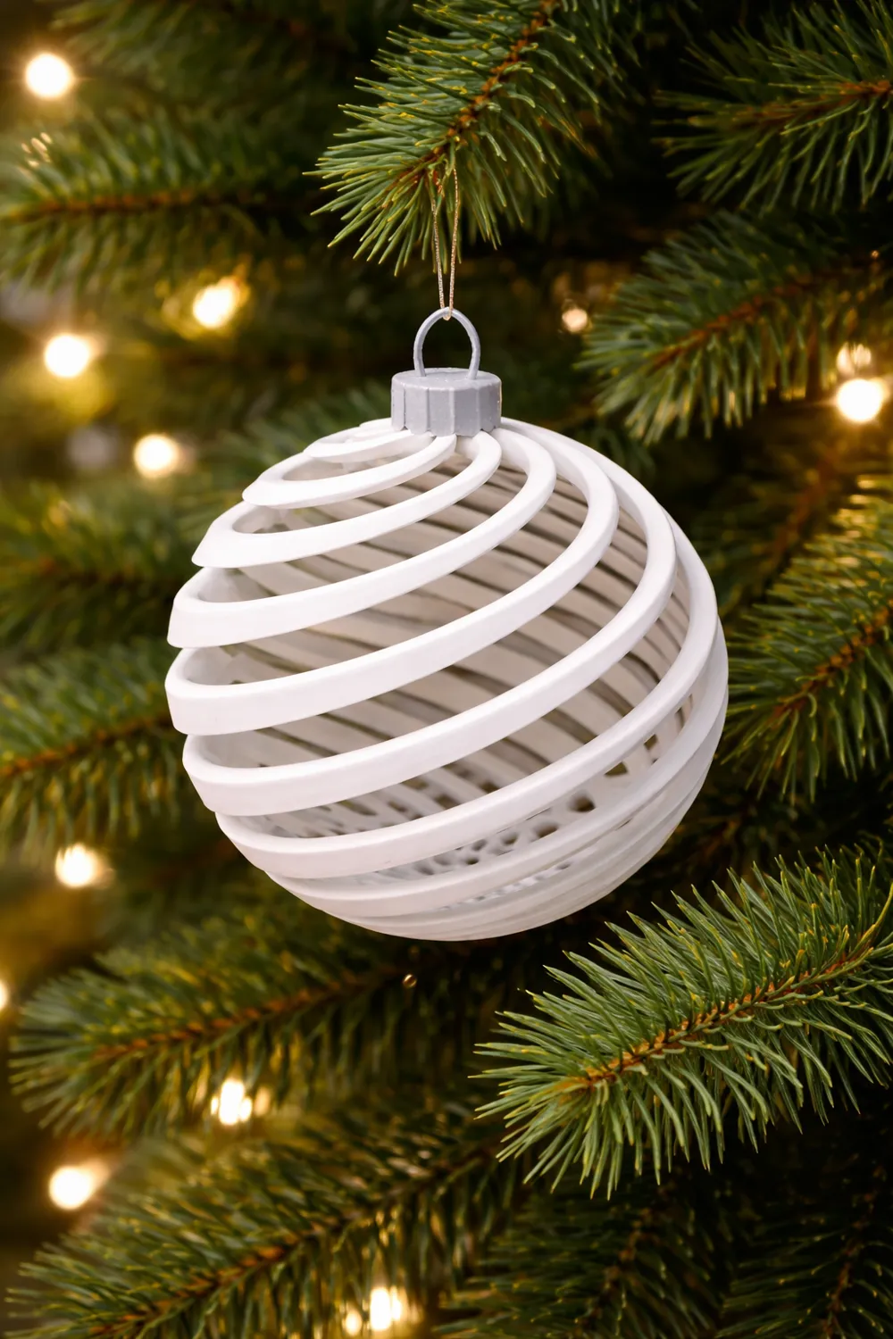 Spiral Air – Modern Openwork Christmas Ornament by 3DbyLukas MakerWorld ...