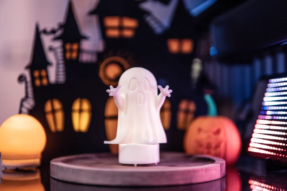 Hollow Ghost - Free 3D Print Model - MakerWorld