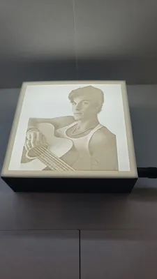 Shawn Mendes Lithophane Lightbox by dohara1985 - MakerWorld