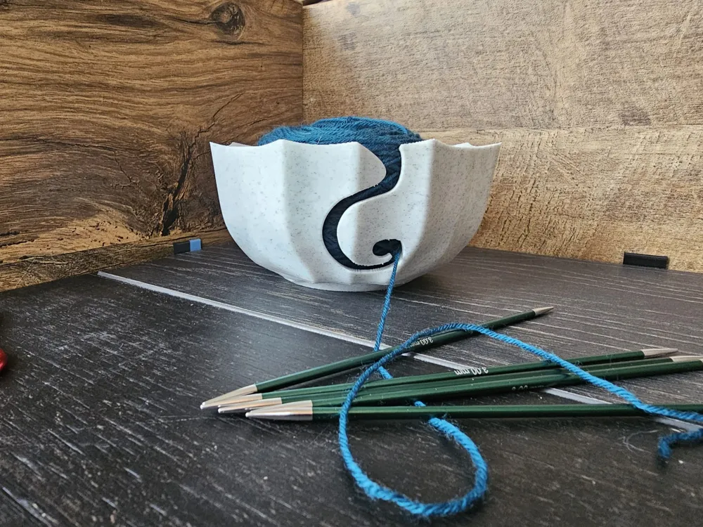 Yarn Bowl - Free 3D Print Model - MakerWorld